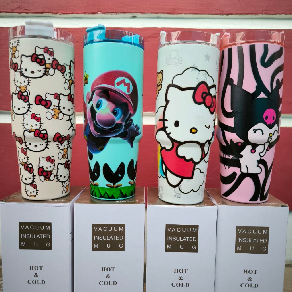 Jual PREMIUM TUMBLER KARAKTER SANRIO HELLO KITTY STAINLESS STEEL SUS 304 / MUG GELAS STAINLESS ...