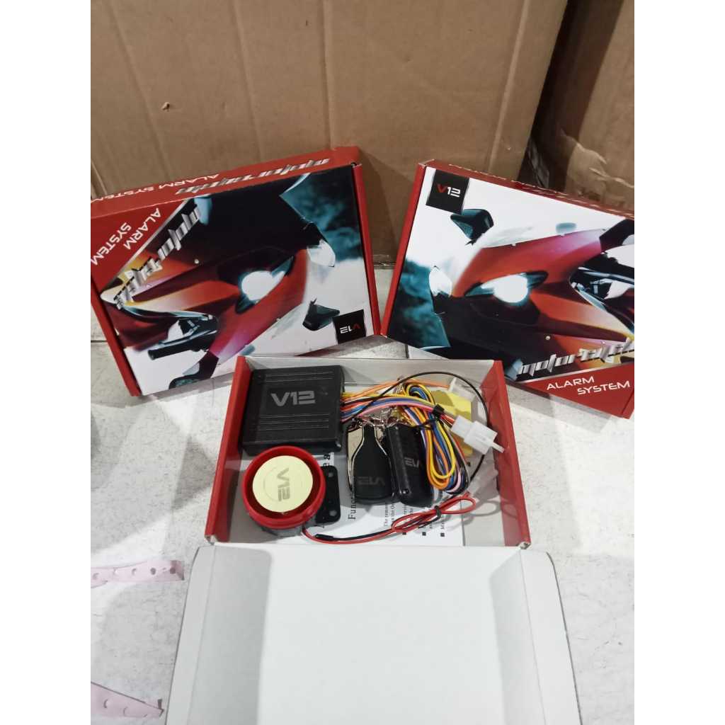 Jual alaram v12/ ALARAM MOTOR V12 | Shopee Indonesia