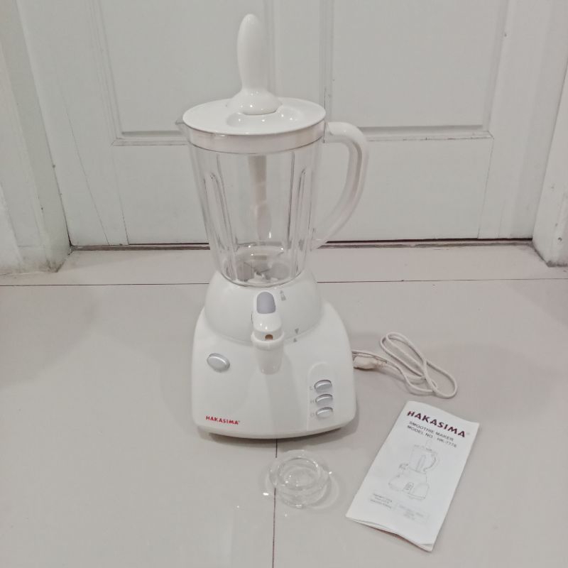 Jual NEW | Blender Hakasima HK7776 White | Shopee Indonesia