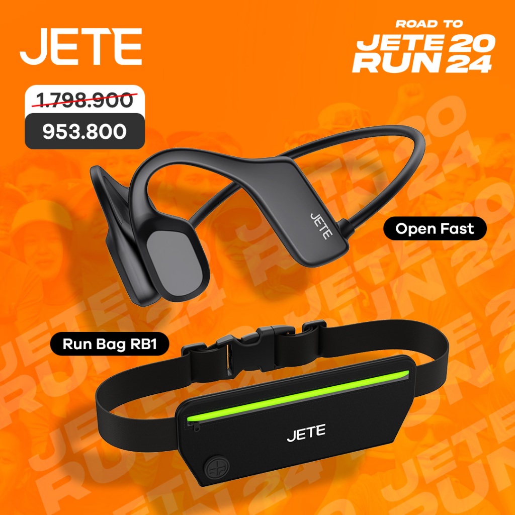 Jual JETE Running Starterpack JETE Open Fast Bluetooth Bundle RB1 Run ...