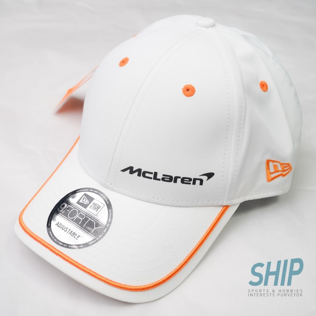 Jual Topi McLaren F1 original New Era contrast piping white 9forty 940 ...