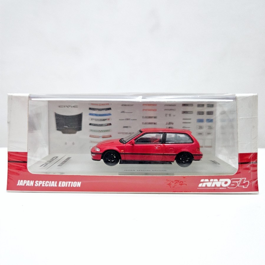 Jual Inno64 Honda Civic EF9 SiR Red - Japan Special Edition | Shopee ...