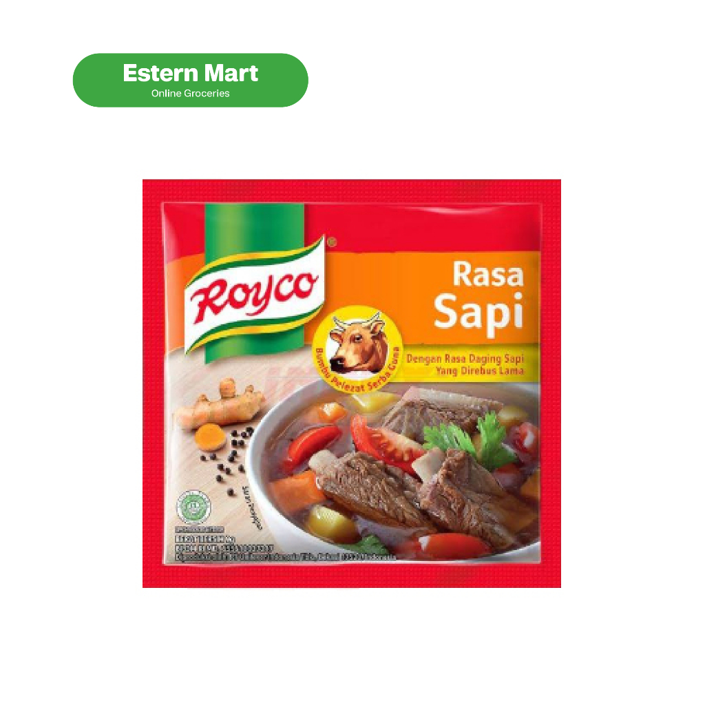 Jual Royco sapi 8gr | penyedap rasa sapi | kaldu sapi | bumbu kaldu ...