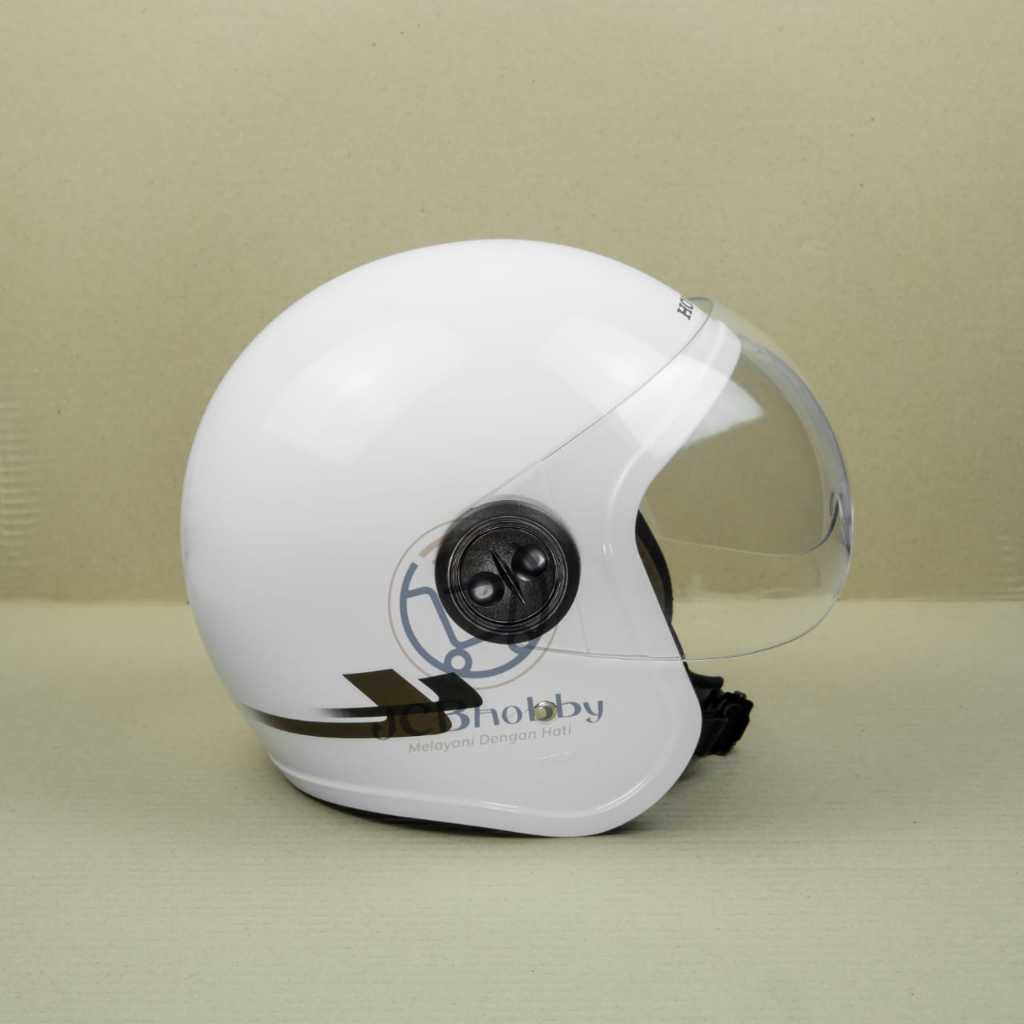 Jual Helm Half Face Honda Scoopy Stylo TRXS K3VA original AHM | Shopee ...