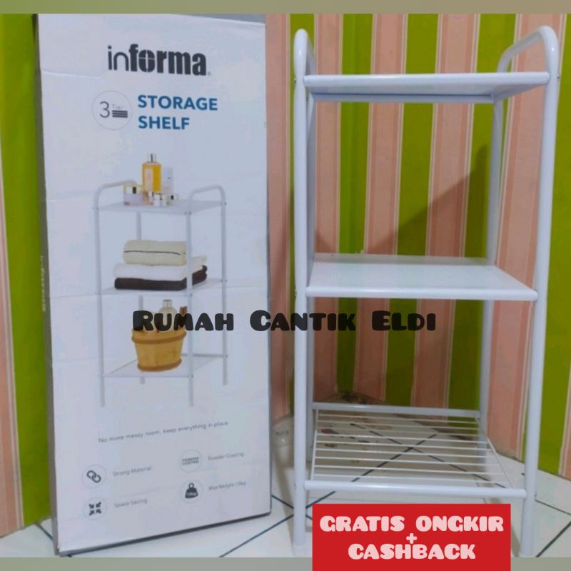 Jual Hemat Akhir Pekan INFORMA ORI RAK 3 SUSUN TINGKAT MAGIC COM MAGIC ...