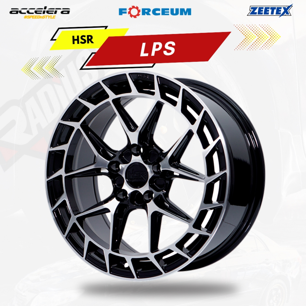 Jual Velg mobil racing civic innova hrv dll hsr lps ring 17 pcd 5x114,3 ...