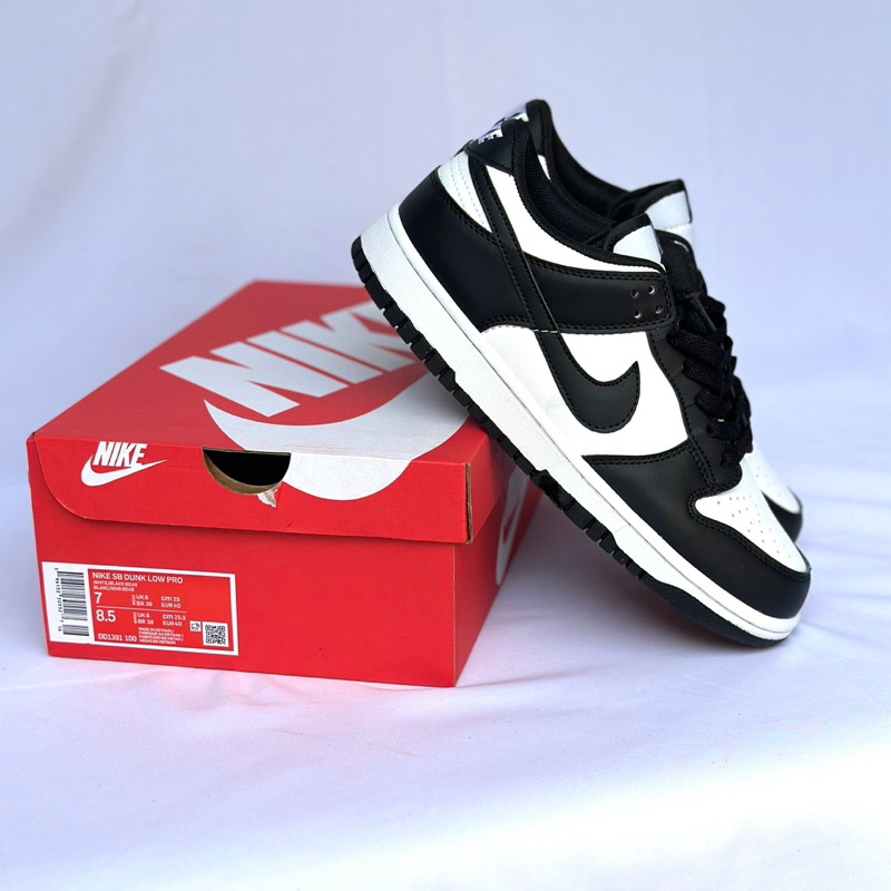 Jual Nike Sb Dunk Black White Panda Original Bnib Tembus Barcode ...