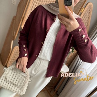 Jual Baju cardigan basic kancing Inara rajut tebal Tarla cardi premium Aira knitted wanita ...
