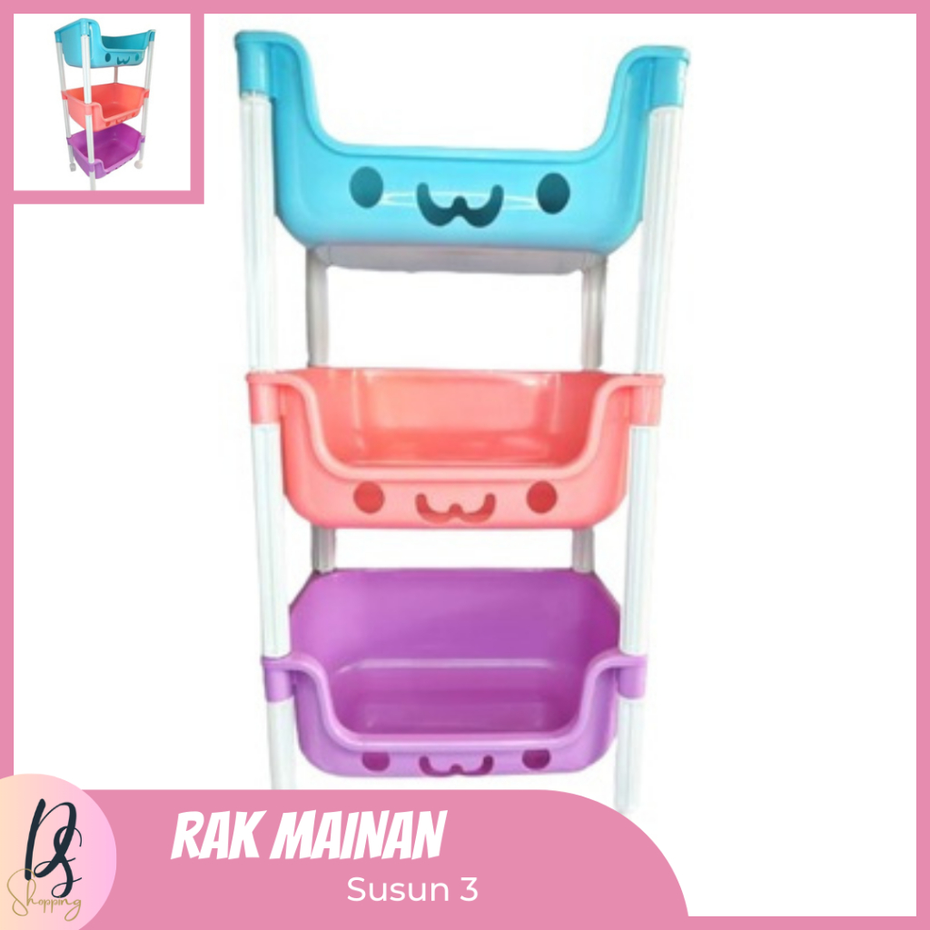 Jual Rak mainan / Rak Mainan 3 Susun | Shopee Indonesia Jual Rak mainan / Rak Mainan 3 Susun | Shopee Indonesia