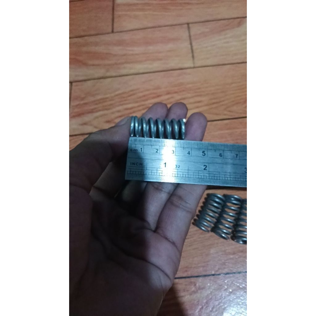 Jual Per Spring Tekan Baja Kawat 2 mm OD 13 mm L 38 mm | Shopee Indonesia
