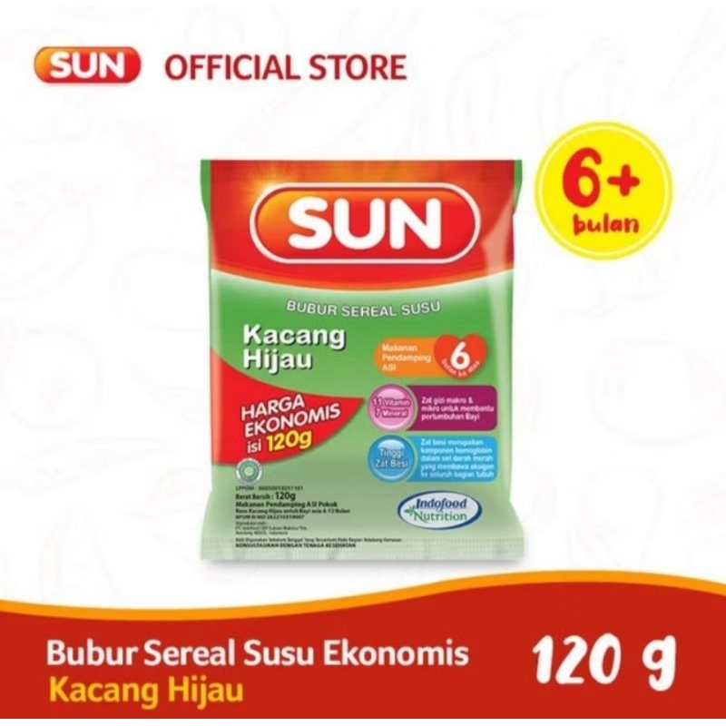 Jual SUN susu sereal kemasan sachet 120g | Shopee Indonesia