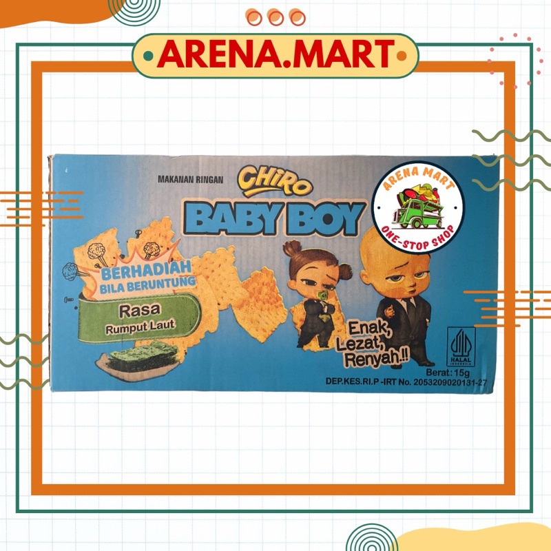 Jual Snack Chiki ciki jadul zaman dulu Berhadiah Chiro baby boy Rasa ...