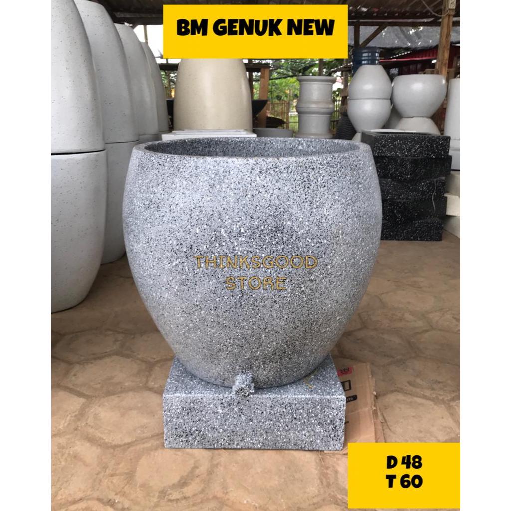 Jual BAK MANDI GENTONG AIR MINIMALIS MODEL TERASO GENUK NEW ABU TYPE 50 ...