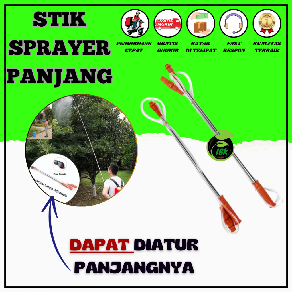 Jual Stik Sprayer Elektrik Panjang 2.5 Meter 3.5 Meter INBEKEN | Shopee ...