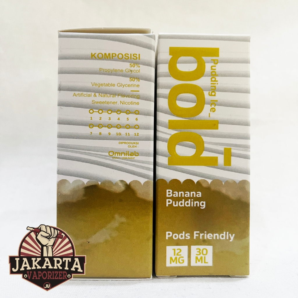 Jual PODS FRIENDLY BOLD PUDDING ICE BANANA PUDDING 30ML 12MG BY JOSS ...