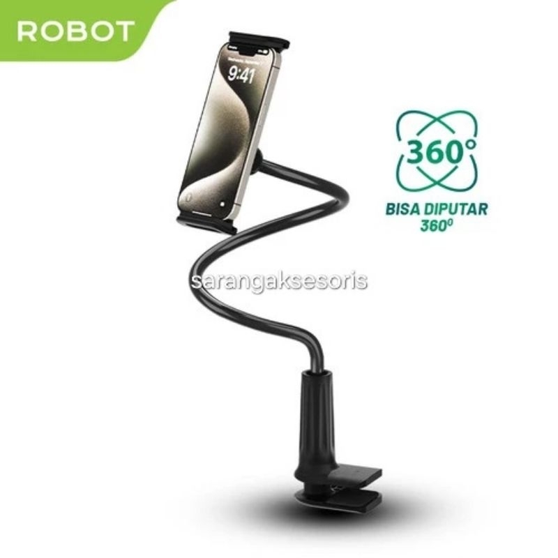 Jual Robot RT-LH01 Lazypod Phone Holder HP Jepit Rotasi 360 Lazy Pod ...