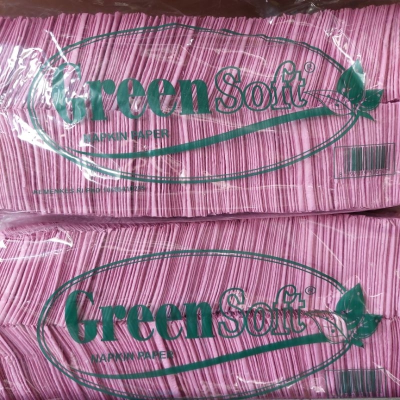 Jual Tissue Makan Green Soft Potong Lipat isi 400 Lbr | Shopee Indonesia