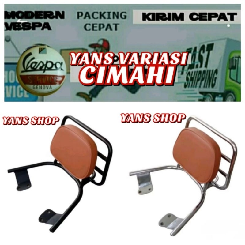 Jual AKSESORIS HONDA STYLO/ BACK RACK PLUS BANTALAN HONDA STYLO ...