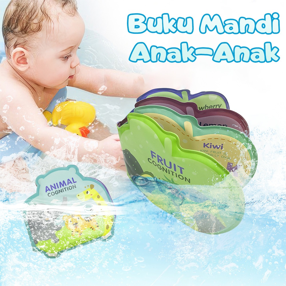 Jual Buku Mandi Anak-Anak Mainan Mandi 0-6 Bath Toys Bulan Tidak Bisa ...