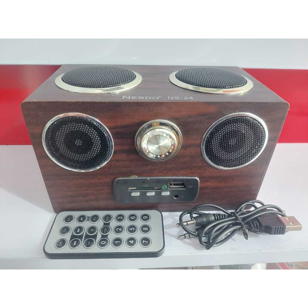 Jual SPEAKER LINE IN NESDO NS-24 (JUAL TANPA BATERAI DAN DUS) | Shopee ...