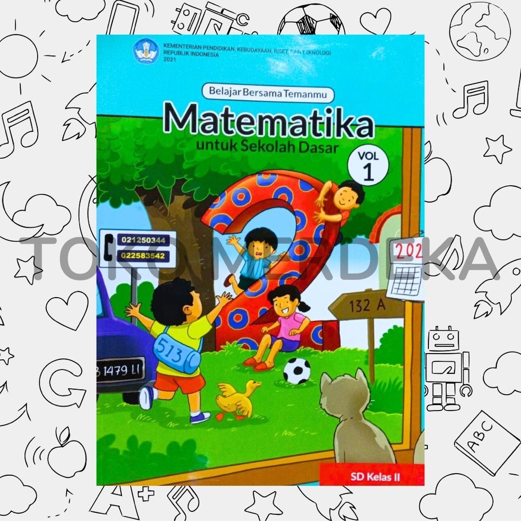 Jual Matematika Vol 1 kelas 2 SD Diknas Kurikulum Merdeka | Shopee Indonesia