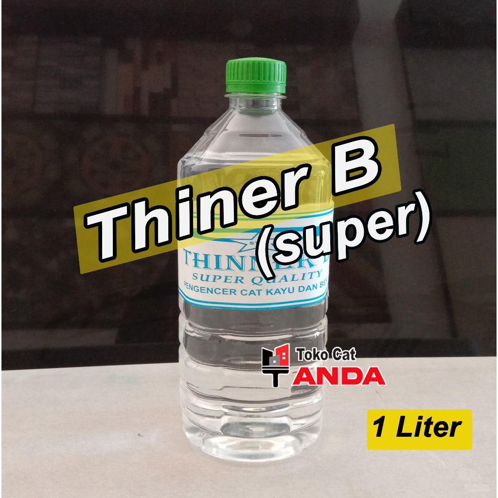 Jual Tiner B Super - Thiner B Super - Tinner B super Spesial 1Liter ...