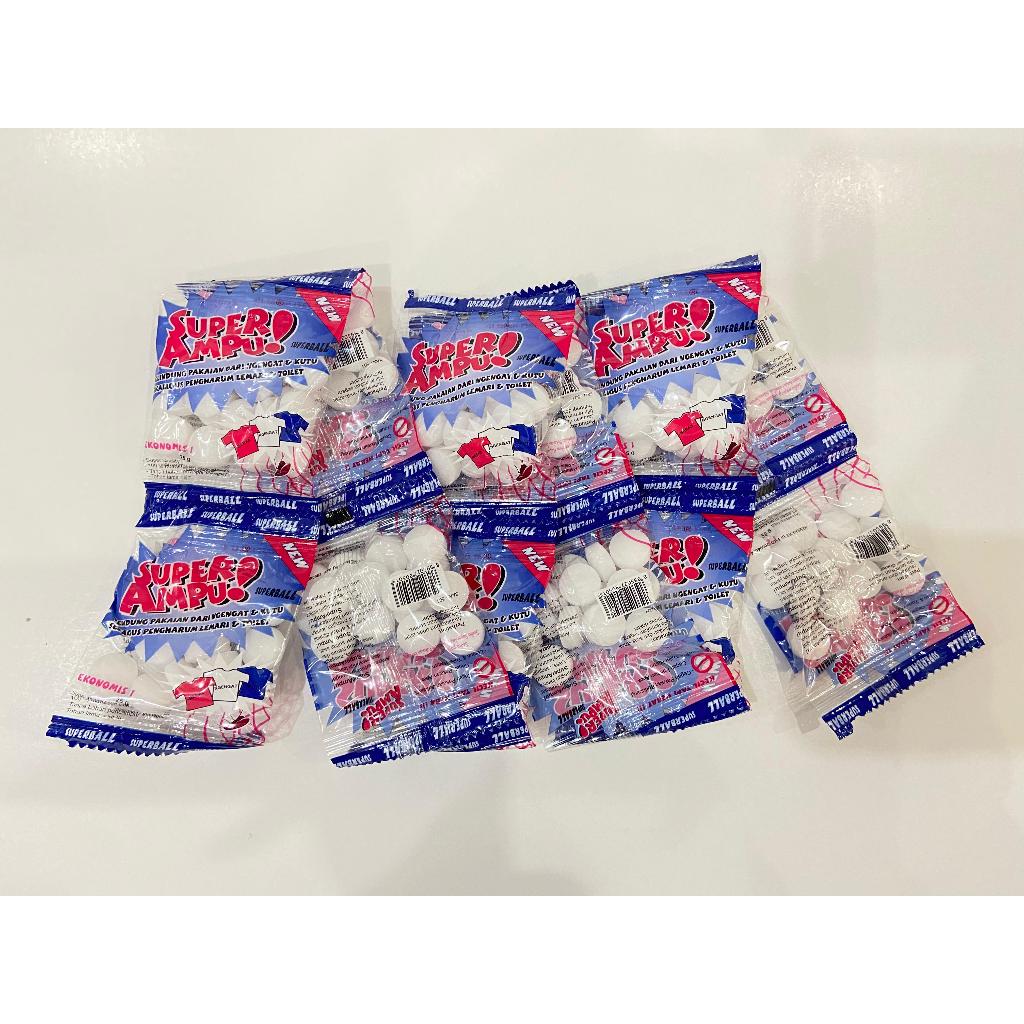 Jual Kamper Renteng Kapur Barus Renteng Putih SUPER AMPUH PER 3 PCS ...