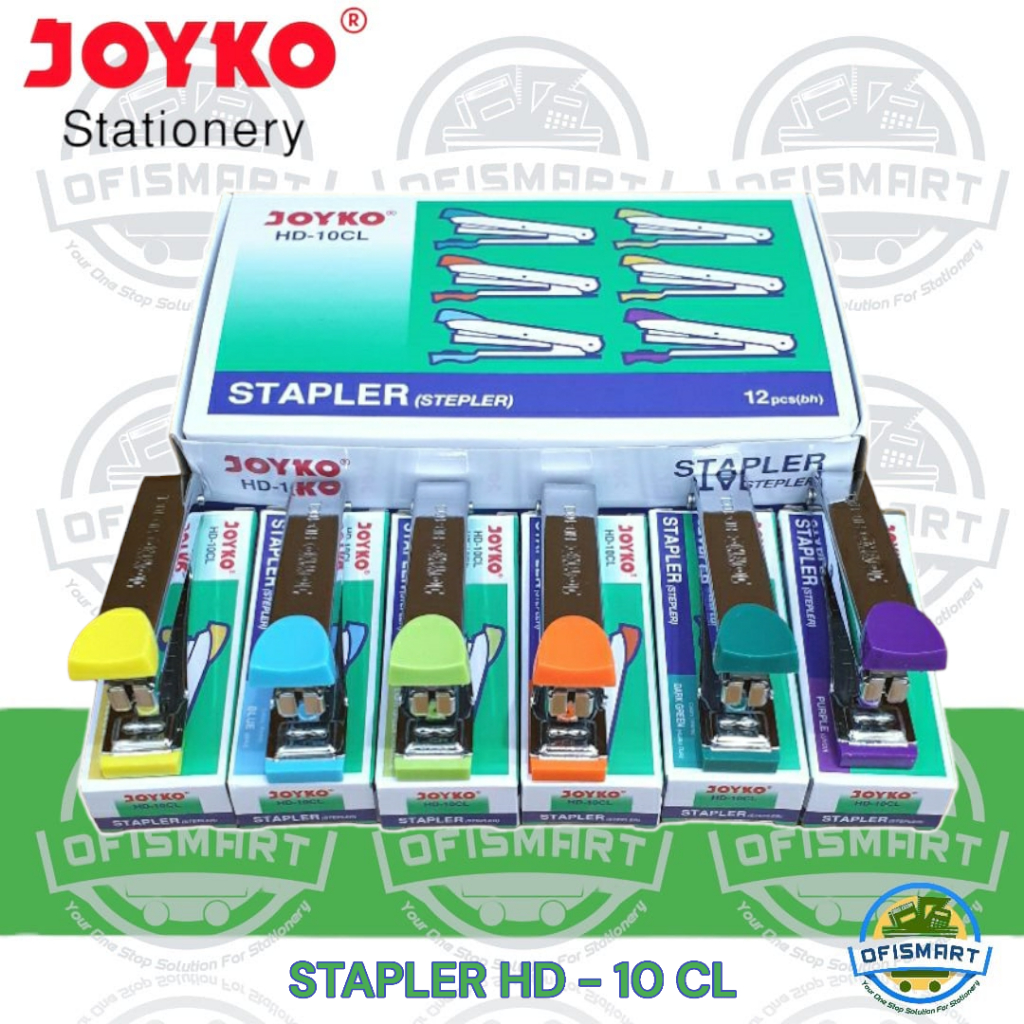Jual Joyko Stapler Alat Staples HD-10 CL | @1 Pcs | Shopee Indonesia