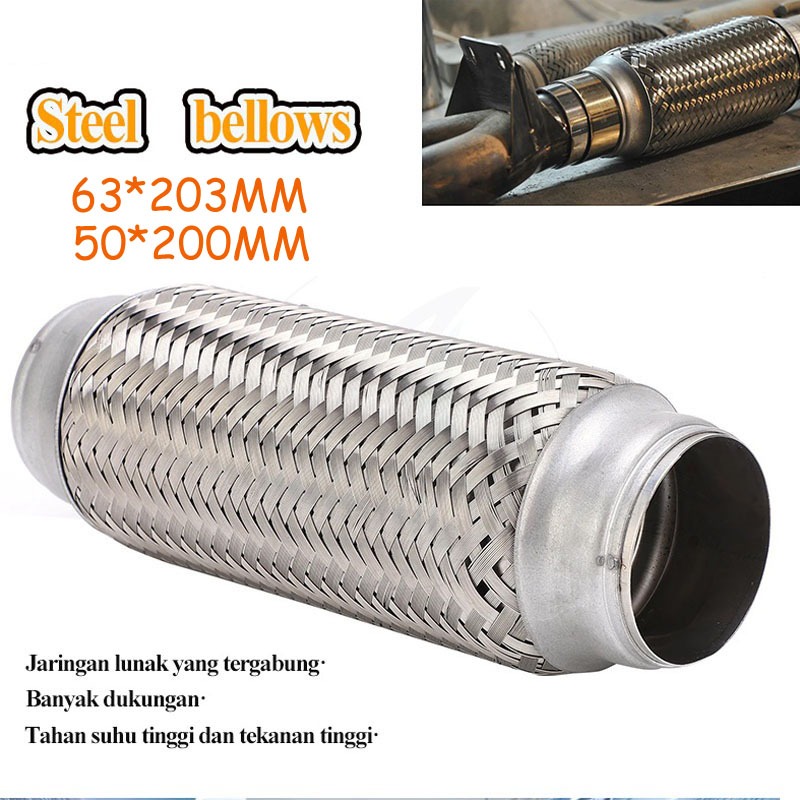 Jual Flexible Knalpot CANTER Bellow knalpot mobil stainless steel Pipa ...