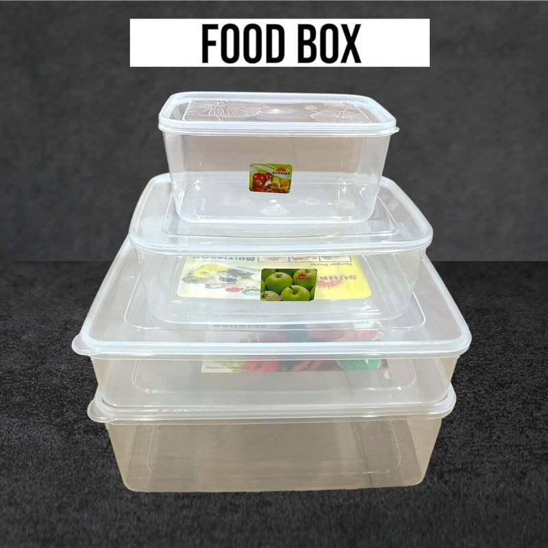 Jual Food Box 1800 / 3500 / 7000 / 7500 ML / Toples / Kotak Makan ...