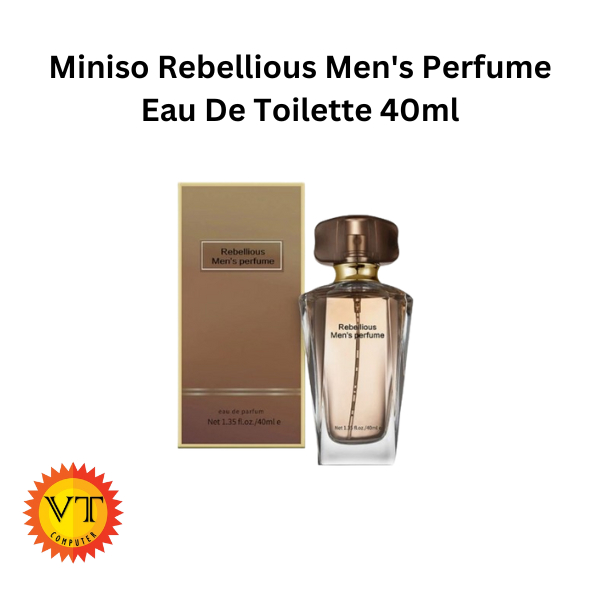 Jual Miniso Rebellious Men's Perfume Eau De Toilette 40ml | Shopee ...