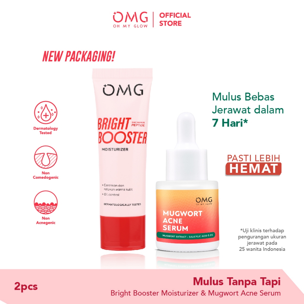 Jual OMG Mulus Tanpa Tapi Starter Kit (Tone Up Moisturizing Cream ...