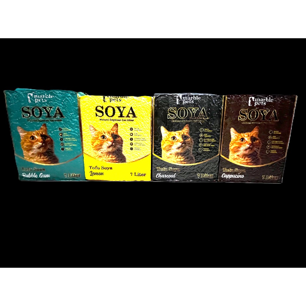 Jual Pasir Kucing Tofu Soya Marble Pets Tofu 7L Tofu Cat Litter Pasir ...