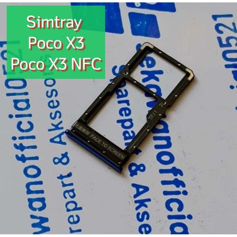 Jual SIMTRAY XIAOMI POCO X3 X3 NFC | Shopee Indonesia
