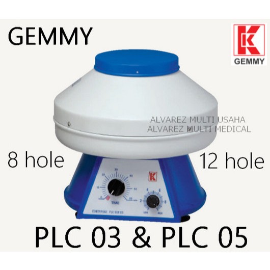 Jual CENTRIFUGE GEMMY 12 Lubang x 15 mL PLC 05 / Sentrifus Clinical ...