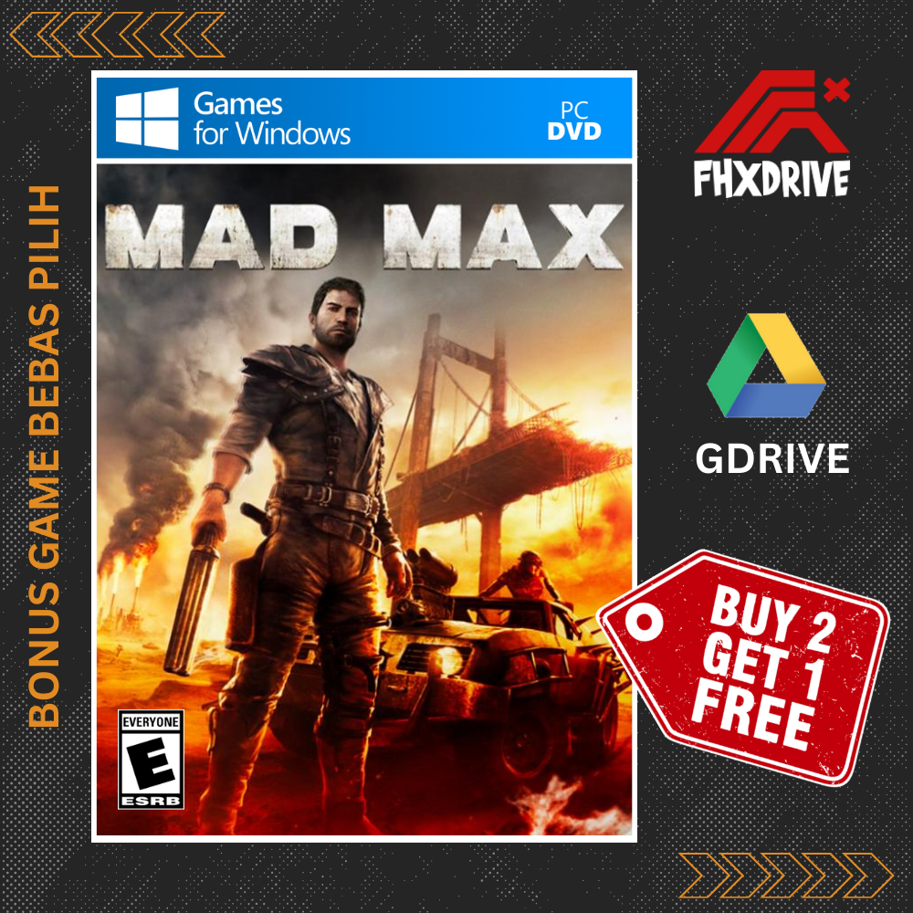 Jual MAD MAX | GAME PC | BELI 2 GRATIS 1 | Shopee Indonesia