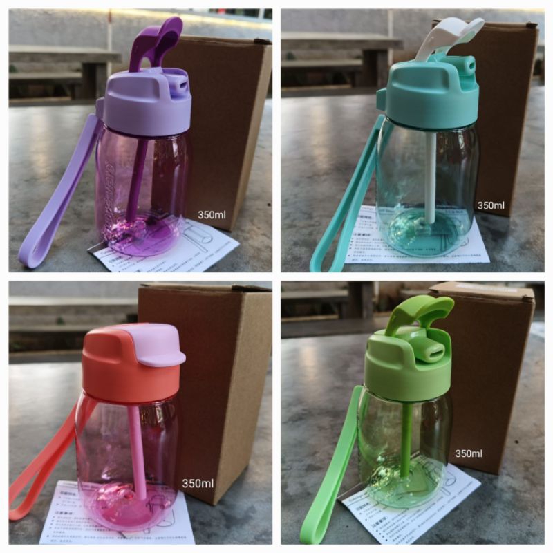 Jual TUPPERWARE ORIGINAL ecer eco botol / h2go straw / botol minum ...