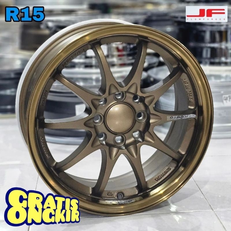 Jual velg racing mobil R15 CE28 FLOW FORMING PCD 4X100 - 4X114,3 Avanza Xenia Livina velg racing ...
