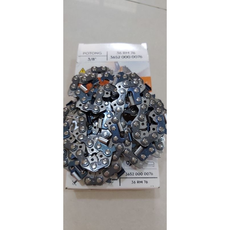 Jual Rantai potong senso/chainsaw STIHL ORIGINAL 52T/36inch | Shopee Indonesia