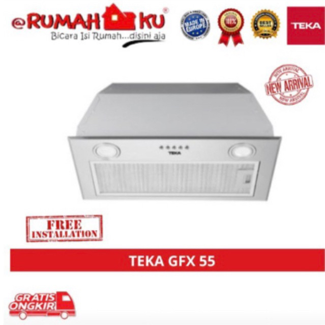 Jual Cooker Hood Tanam TEKA GFX 55 Built-In Hood - Penghisap Asap Dapur ...