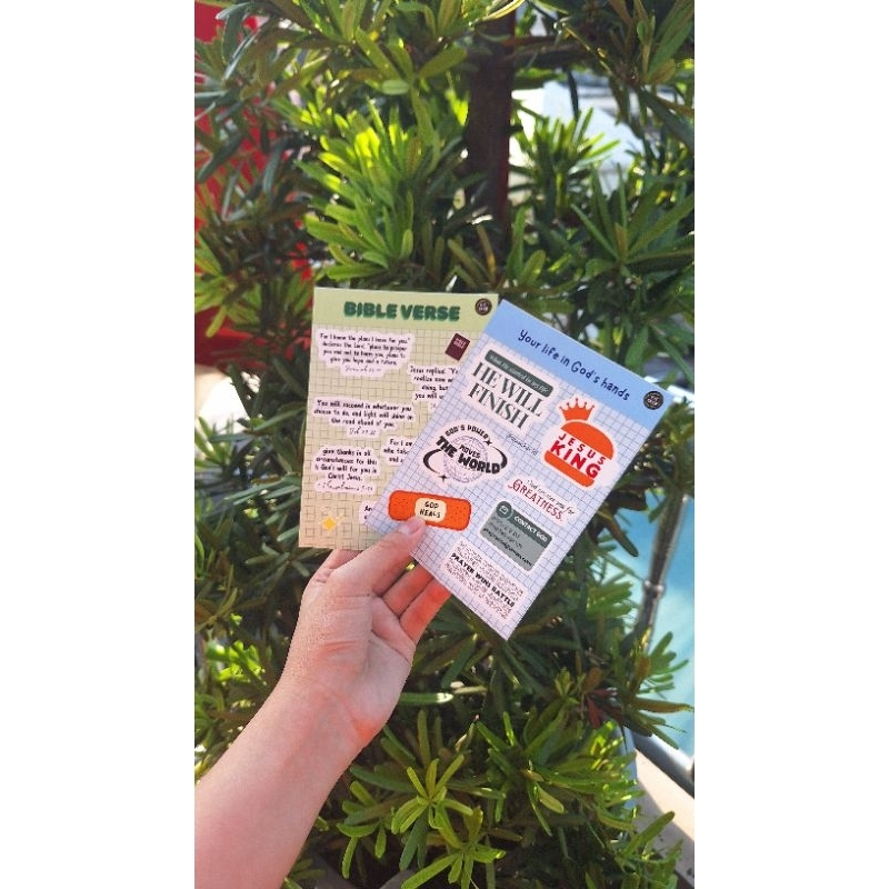 Jual BIBLE VERSE STICKER SET A6 | BIBLE QUOTES STICKER | STICKER ROHANI ...