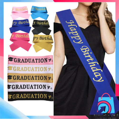 Jual PHG - Selempang Ulang tahun Sash Happy Birthday Girl Bride To Be ...