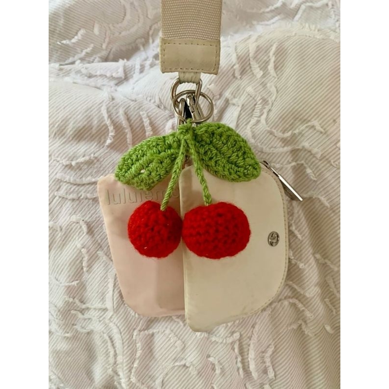 Jual Cherry Keychain Crochet | Shopee Indonesia