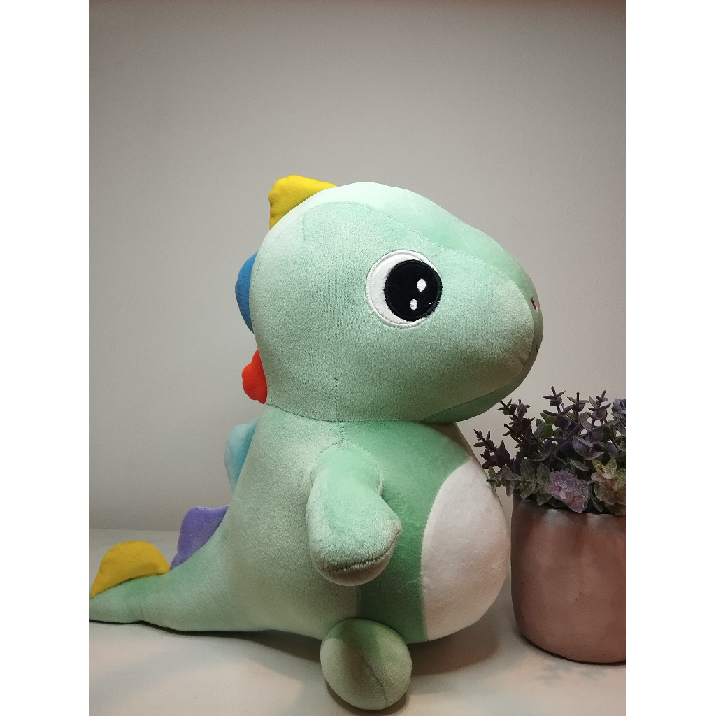 Jual Gramedia World BSD - Boneka Gramedia Dino 3D Plush 12 Inch Green ...