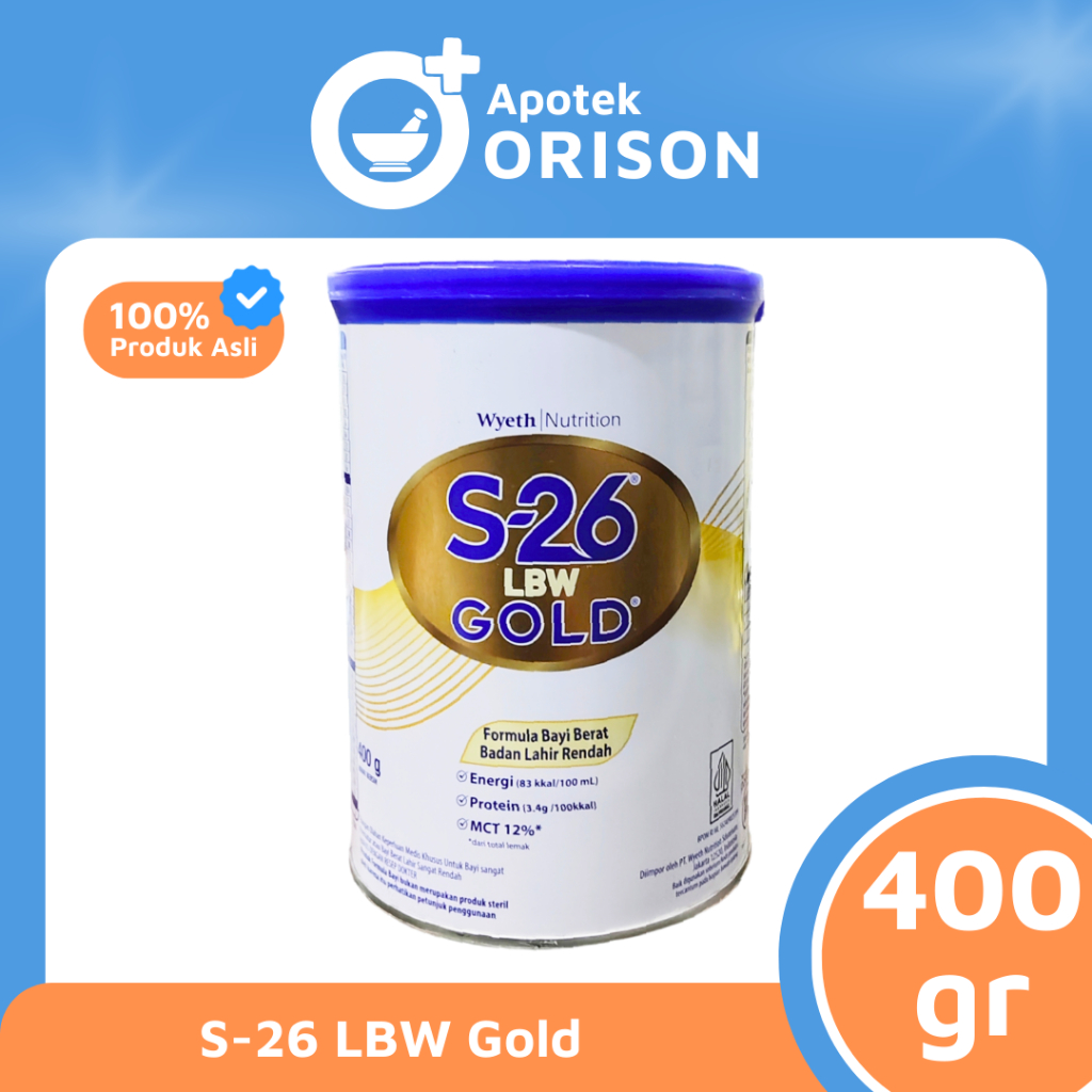 Jual S-26 LBW GOLD 400GR / S26 LBW GOLD 400GR (BAYI PREMATUR) | Shopee ...
