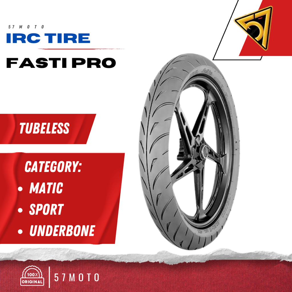 Jual BAN IRC FASTI PRO SERIES SOFT COMPOUND [90/80-17,90/80-14 ...