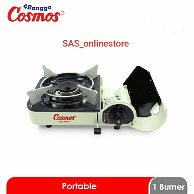 Jual Kompor Gas Portable Cosmos CGC-121 PN/Gas Cooker Portable/Kompor ...