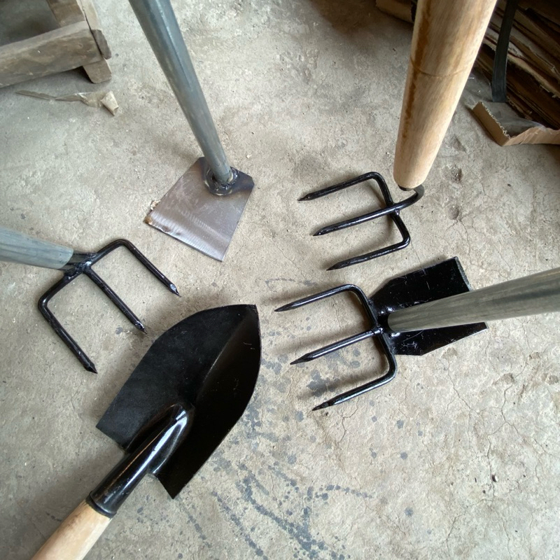 Jual cangkul mini untuk alat perkebunan/sekop tanam/cangkul mini 2in1 ...