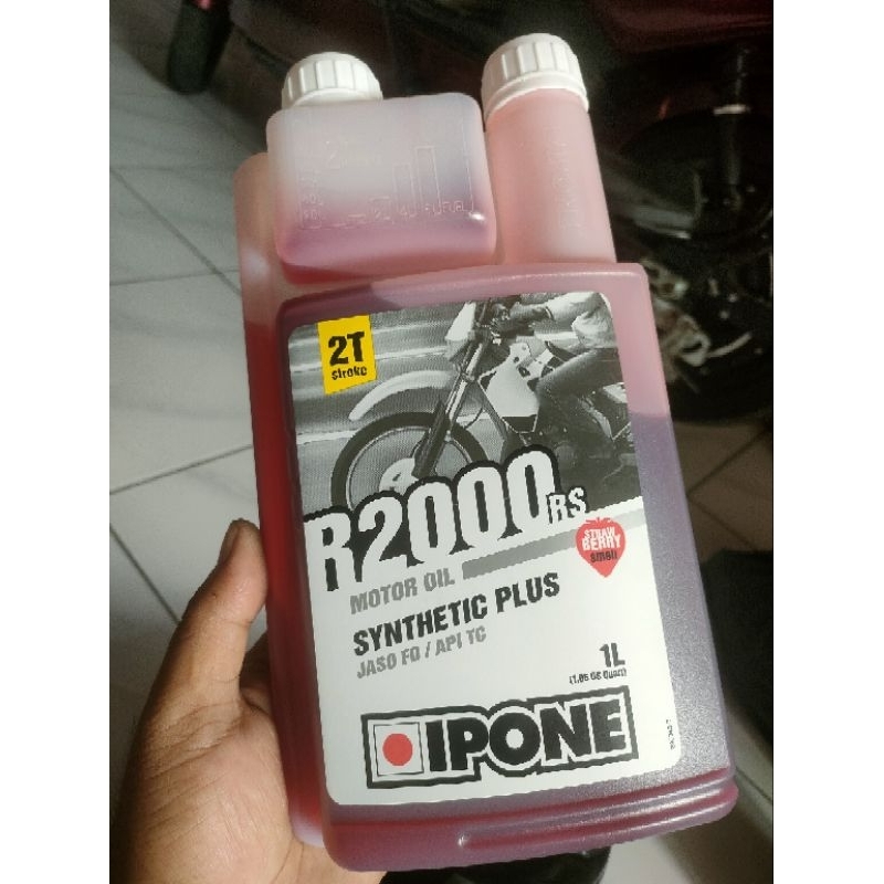 Jual Oli Samping Oli 2T Iphone R2000Rs Strawberry Original 1 Liter ...