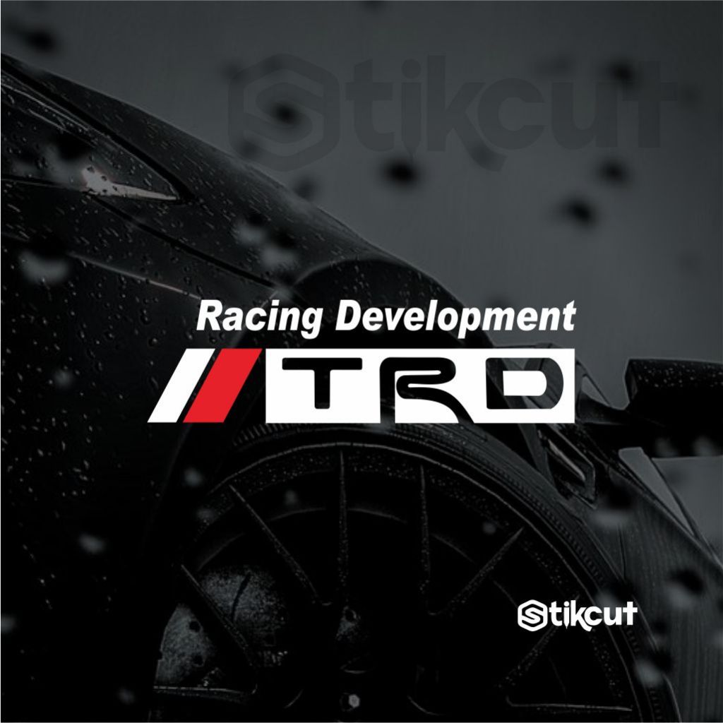 Jual Stiker TRD RACING DEVELOPMENT | Shopee Indonesia